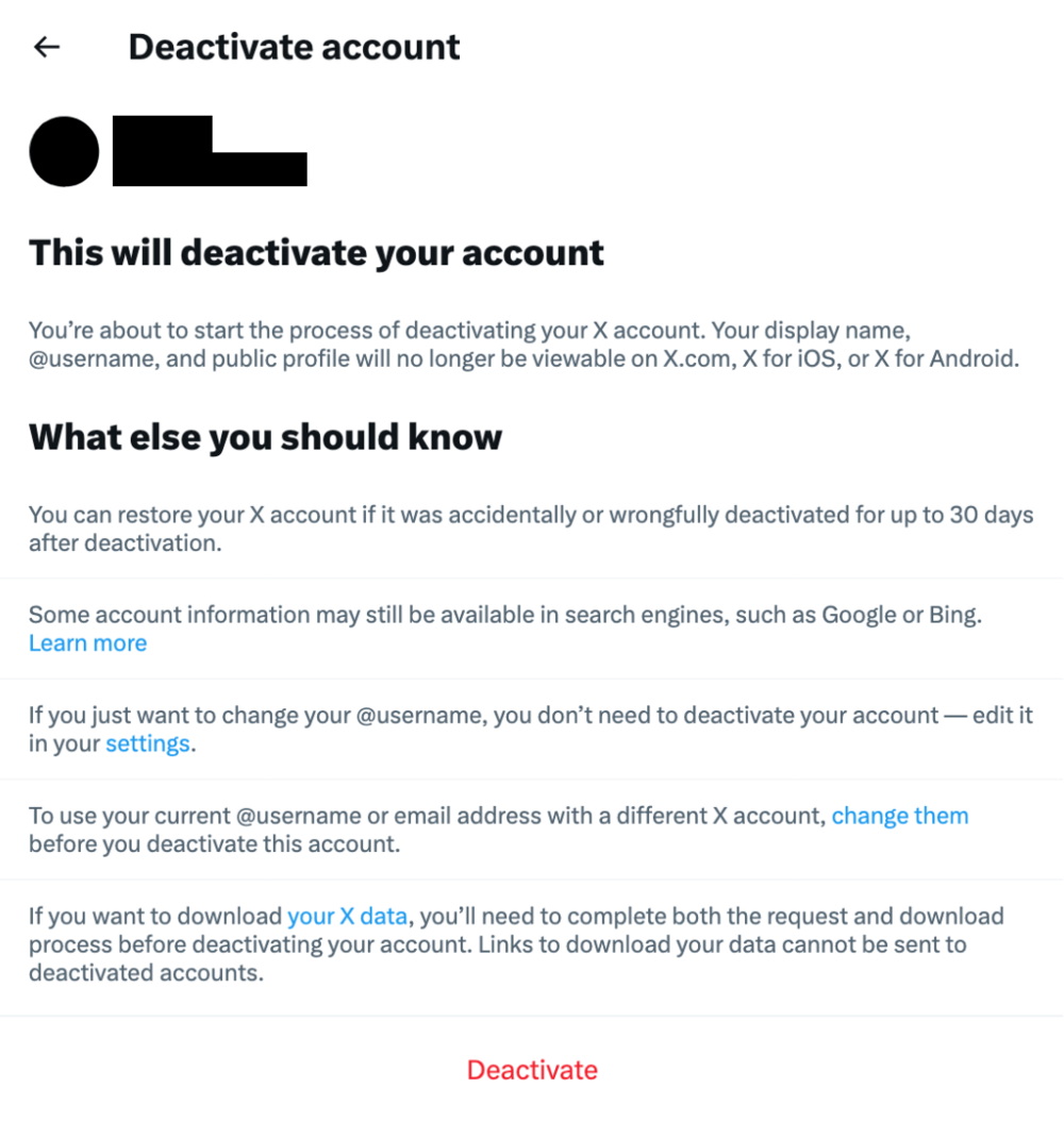 How to Delete a Twitter Account (and Permanently Delete Your Data ...